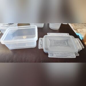 skroam | Kitchen | New Skroam 2 Pack Airtight Food Storage Containers ...